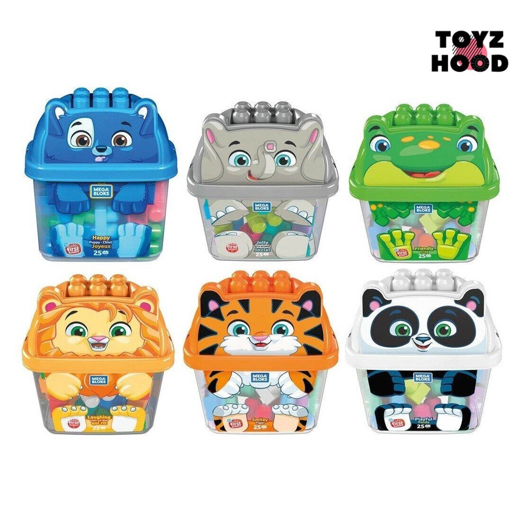 Mega Bloks® Animal Bucket Assorted (GCT46) | Shopee Malaysia