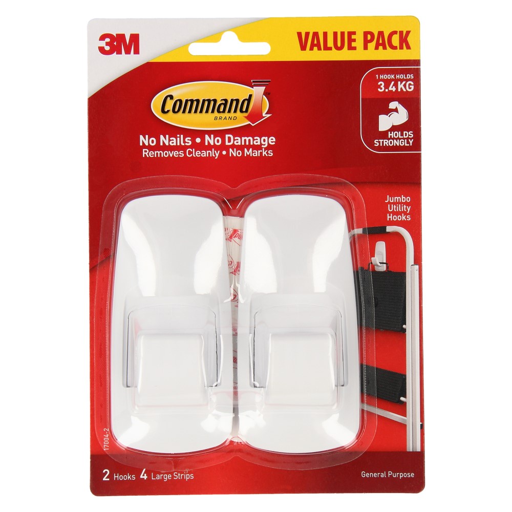 COMMAND UTILITY HOOK VALUE PACK JUMBO 17004-2 | Shopee Malaysia