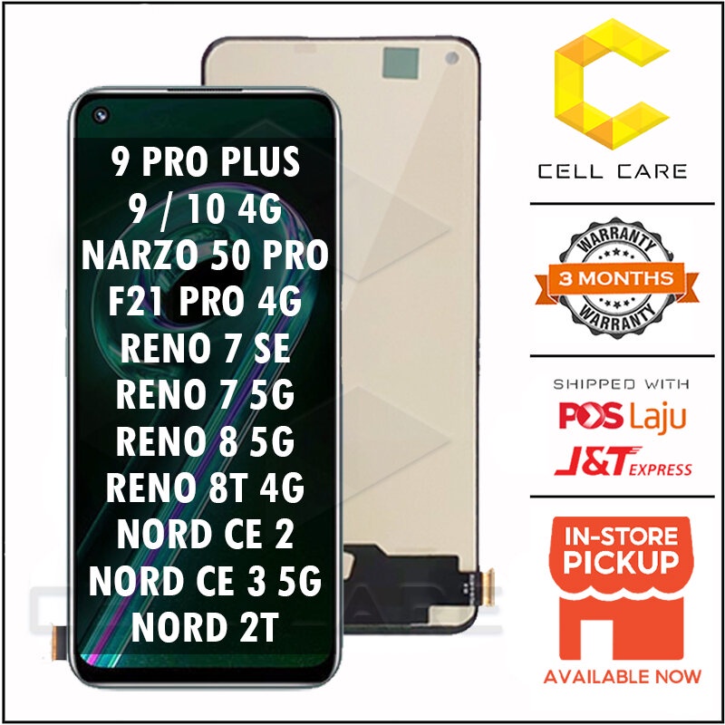 LCD SCREEN DISPLAY FOR ONEPLUS NORD CE 2/ONEPLUS NORD CE 3 5G/ONEPLUS NORD 2T | Shopee Malaysia