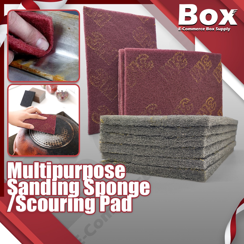 3M #7447 #7448 Scotch-Brite Hand Finishing Pads MULTIPURPOSE Scouring ...