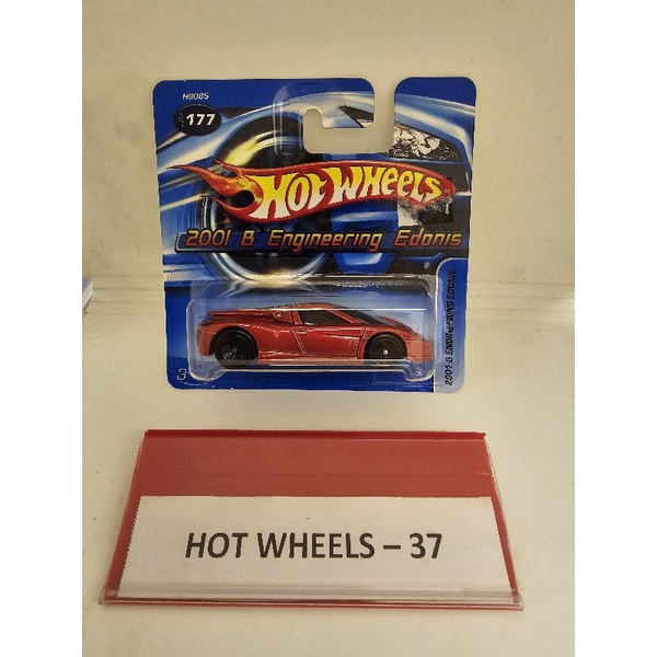 HOT WHEELS SHORT CARD RED 2001 B ENGINEERING EDONIS | Shopee Malaysia