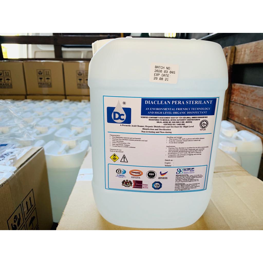 Diaclean Perasterilant Disinfectant Peracetic acid for food beverage ...