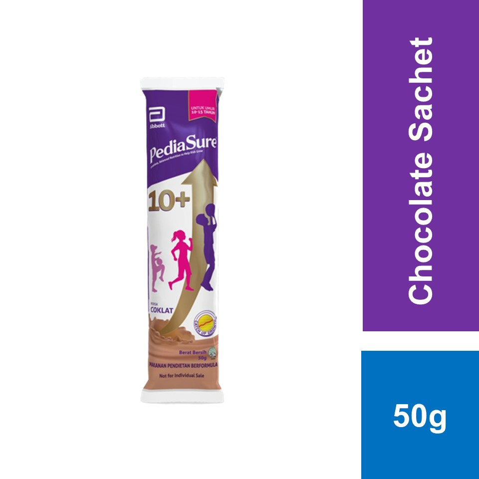 Pediasure 10+ Sachet - Chocolate (50g) [Gift Redemption] | Shopee Malaysia