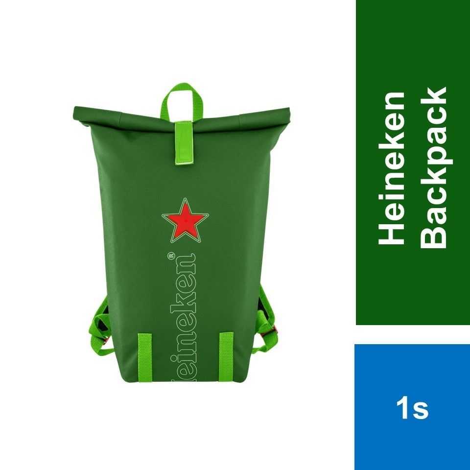 [Gift Redemption] Heineken® Exclusive Backpack - Gimmick | Shopee Malaysia
