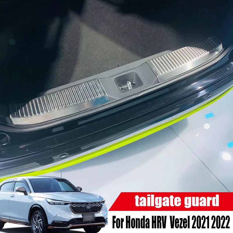 For Honda HRV HR-V RS Vezel 2021-2023 Tailgate Trunk Tail Guard ...