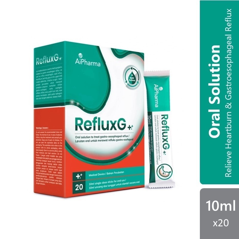 Alpro Pharmacy Reflux G+ 10ml x 20 sachets | Relieve Heartburn ...