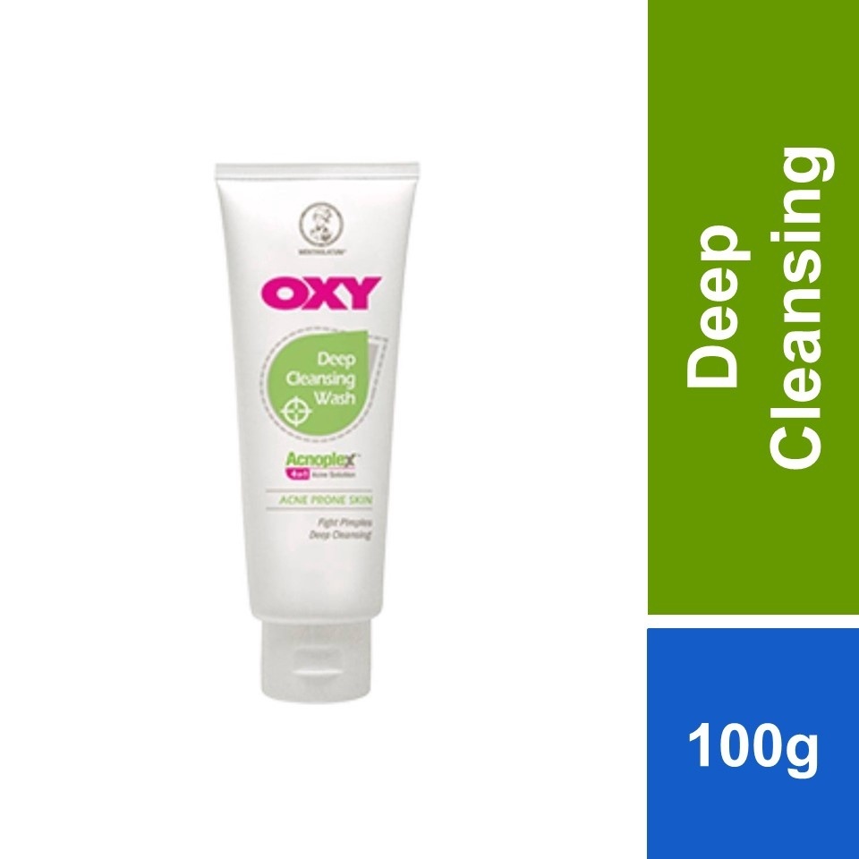 Oxy Deep Cleansing Wash 100g [Fight Pimples/ Deep Cleansing/ Anti ...