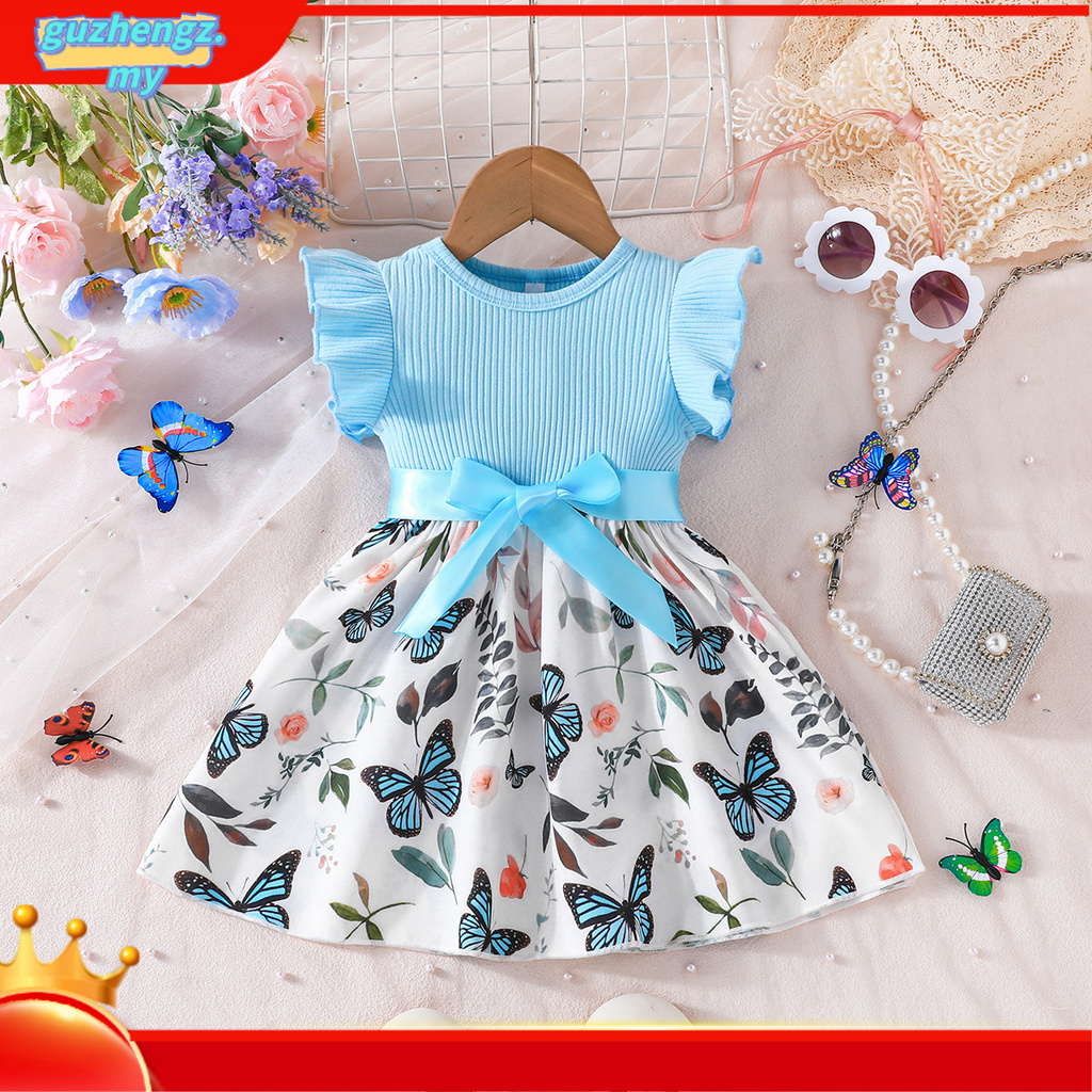 Dress Baby Girl Newborn 6-36 Months Baju Gaun Budak Perempuan Murah ...