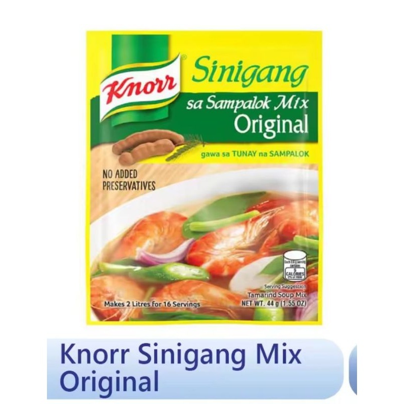 Knorr Sinigang Mix For Prawns/Fish or Chicken 44grams | Shopee Malaysia