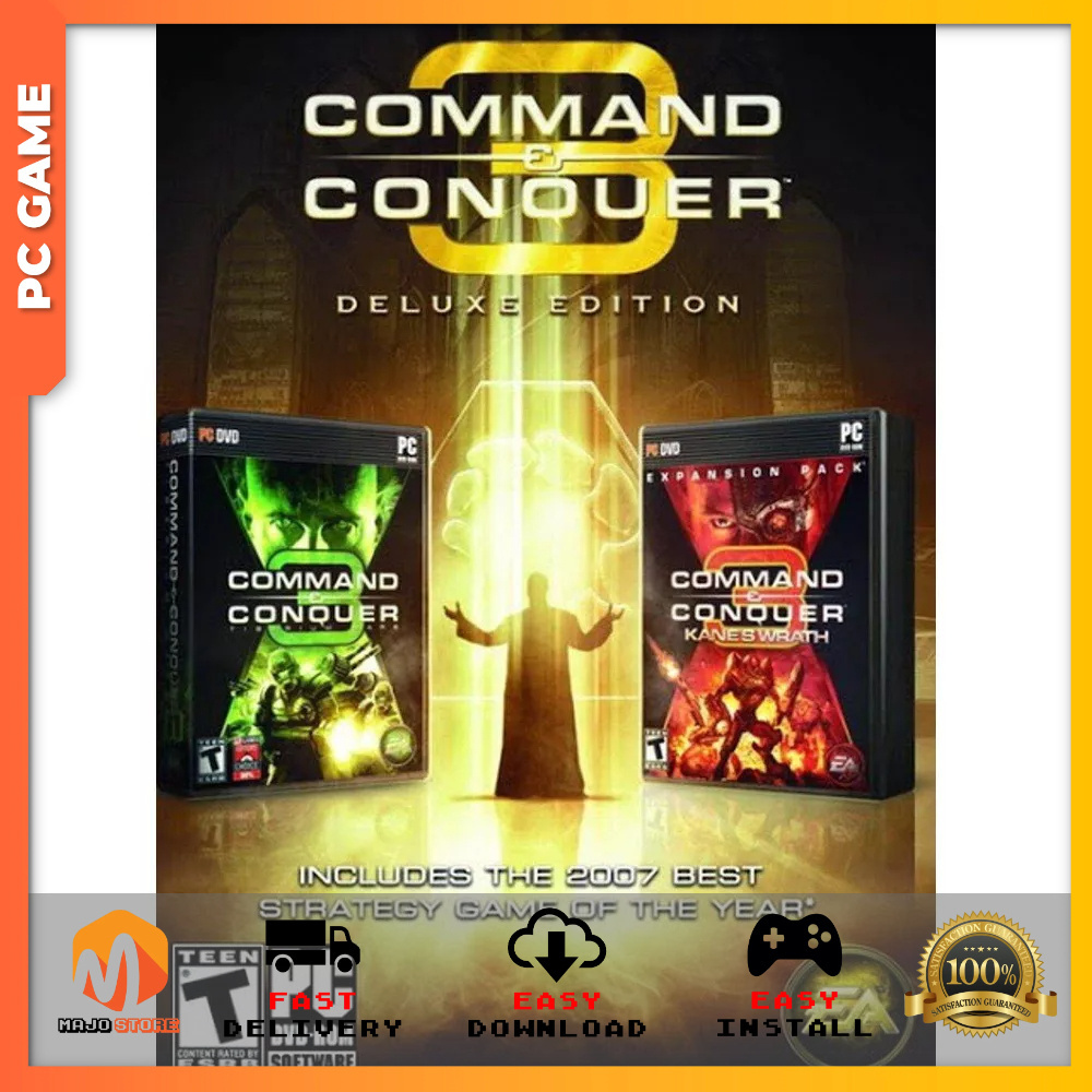 [PC Game ] Command & Conquer 3: Tiberium Wars + Kane's Wrath PC Digital ...