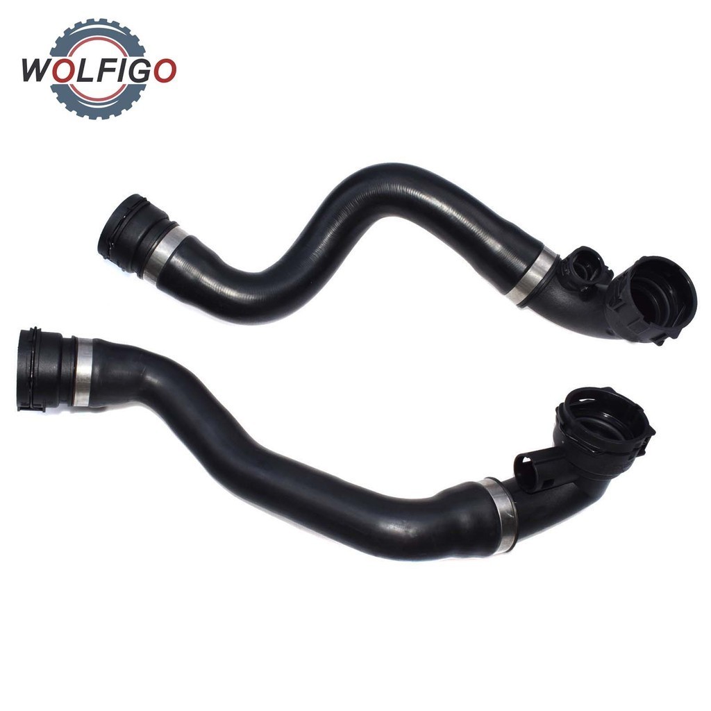 WOLFIGO Upper Lower Radiator Coolant Hose For BMW E53 X5 3.0L-L6 2001 ...