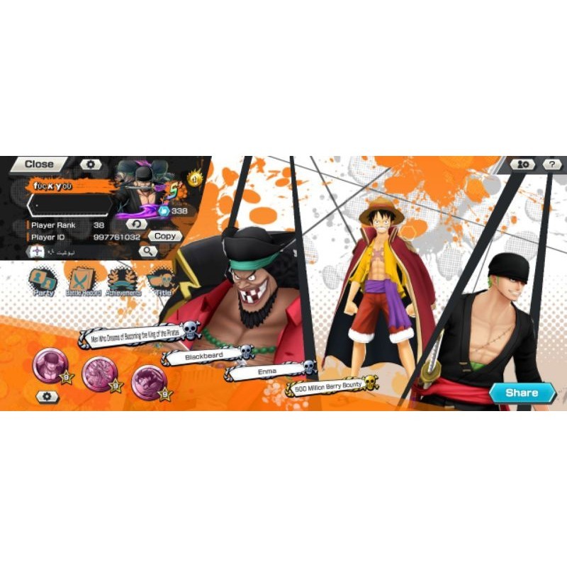 Opbr One Piece Bounty Rush 3 EXTREME FIGURINE Luffy MAX Zoro Oni MAX ...