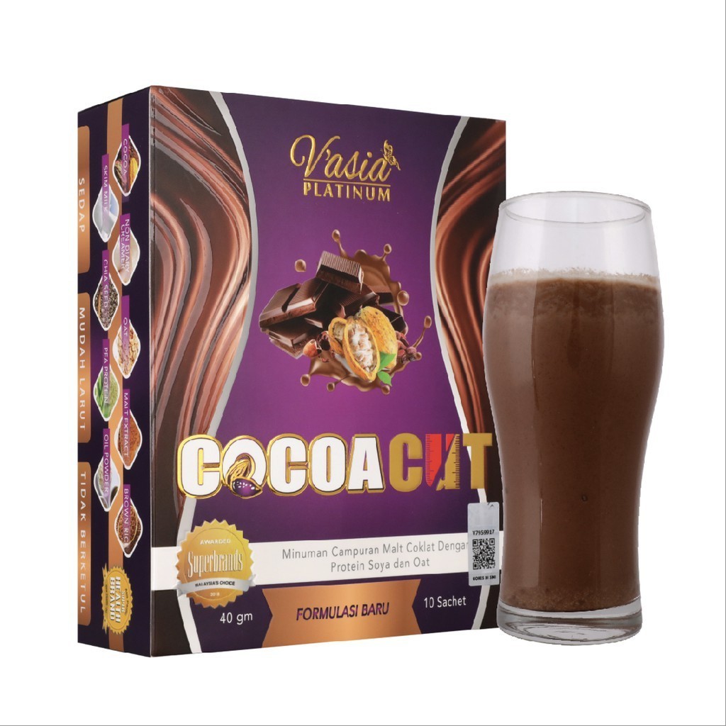 🍀V'Asia Cocoa Cut COCOACUT (10 SACHET) | Shopee Malaysia