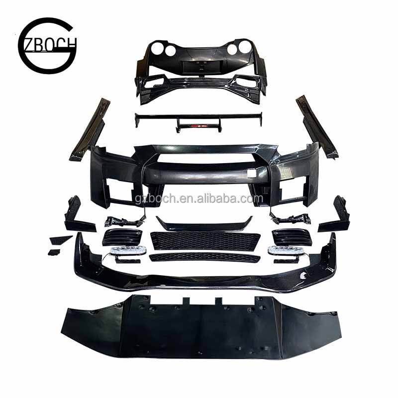 Wholesale Car bumpers For Nissan GTR GT-R R35 Facelift Nismo CF&PP ...