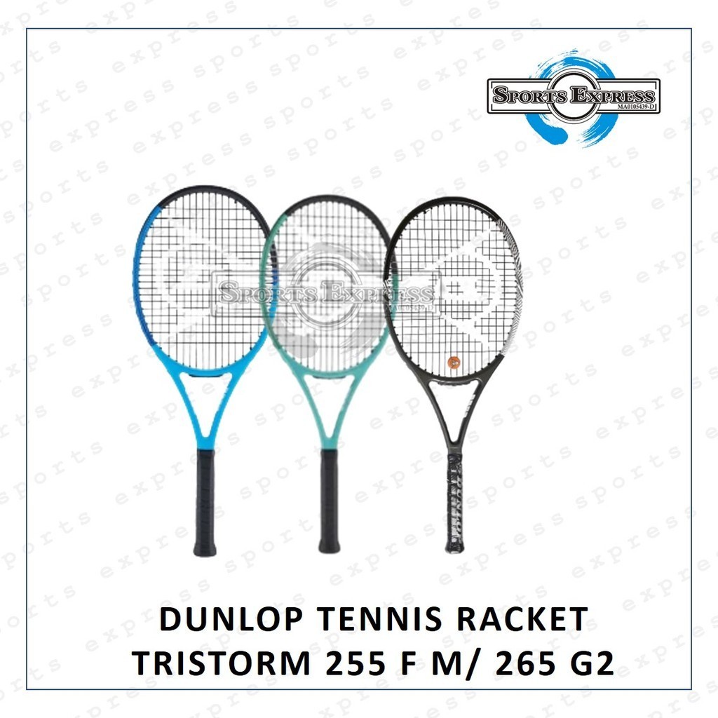 Dunlop Tennis Racket Tristorm Pro 255 M F/265 G2 [100% Authentic ...