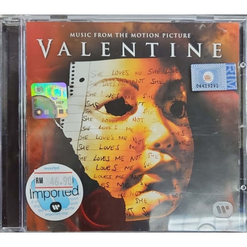 Valentine - Original Soundtrack (CD) | Shopee Malaysia