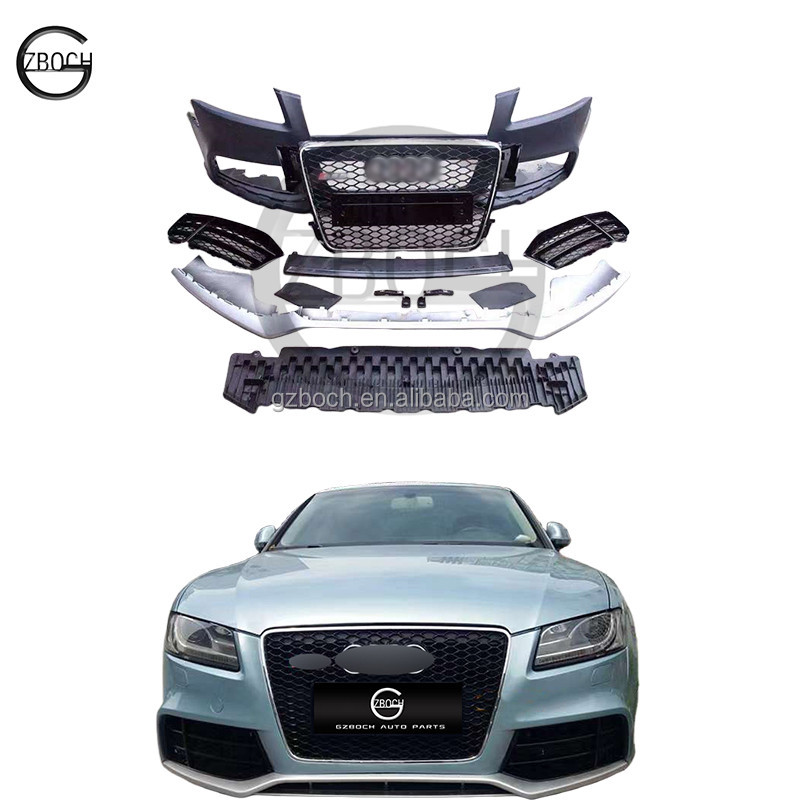 Genuine bumper kit for Audi A5 2008 2009 2010 2011 2012 Upgrade to RS5 ...