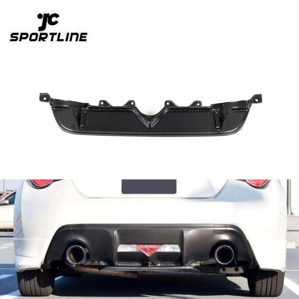 Carbon Fiber rear bumper body kit diffuser for Toyota GT86 Scion FR-S ...