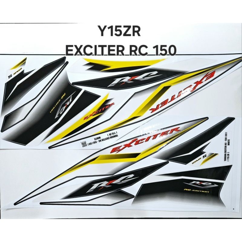 Y15ZR EXCITER RC BODY STICKER ( READY STOCK ) | Shopee Malaysia