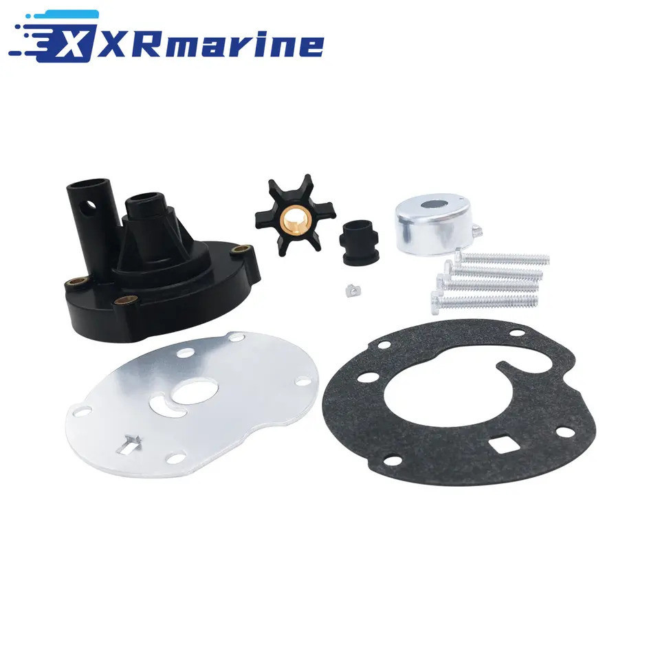 778166 Water Pump Impeller Repair Kit for Johnson Evirude 6 HP Outboard ...
