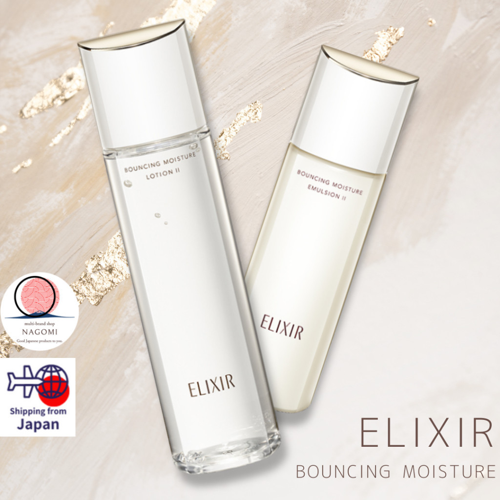 SHISEIDO ELIXIR BOUNCING MOISTURE LOTION / EMULSION [Direct From Japan] | Shopee Malaysia