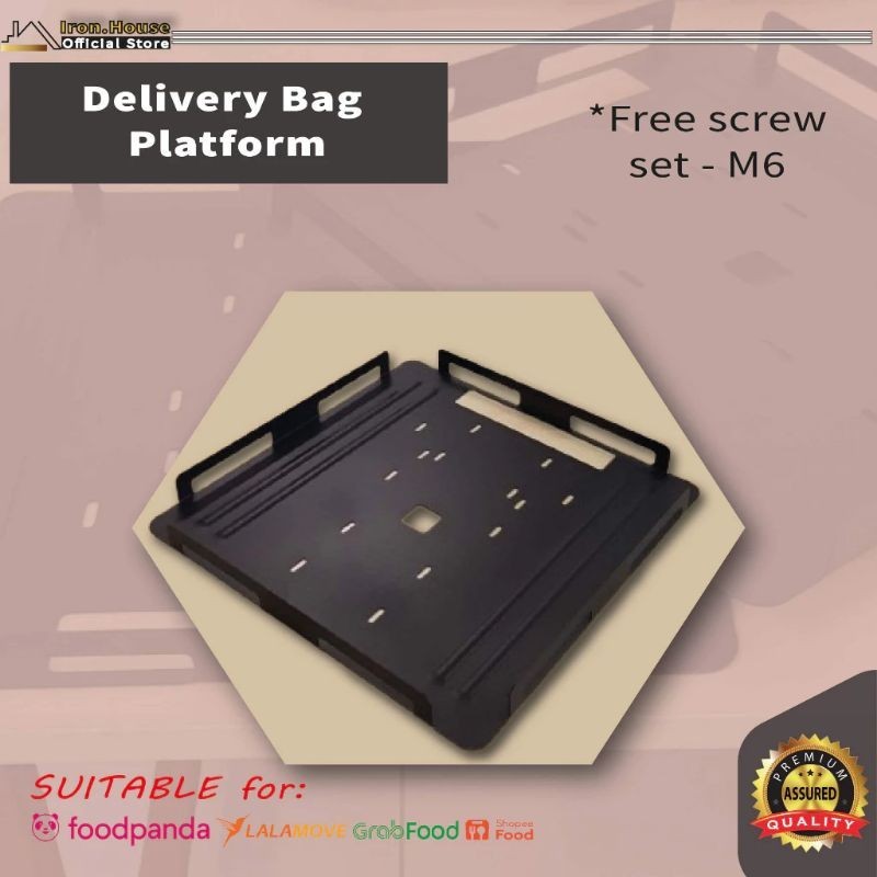 READY STOCK!!! Delivery Bag PLATFORM/Base Grabfood/Foodpanda/Lalamove ...