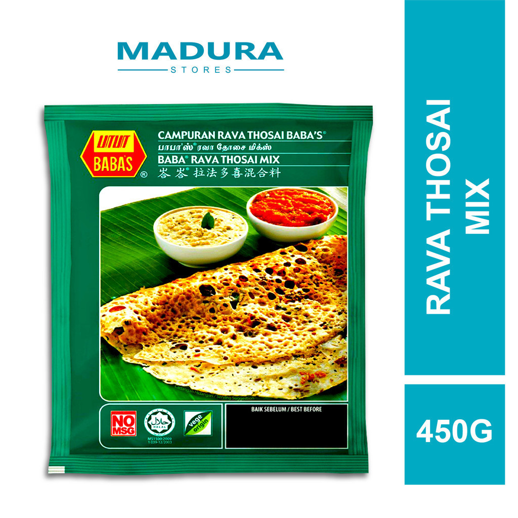 Baba's Rava Thosai Mix 450g | Shopee Malaysia