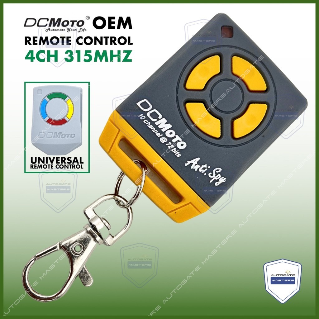 4CH 315 MHZ DCMOTO 925 E0039 MULTI FUNCTIONAL Remote controller ( OEM ...