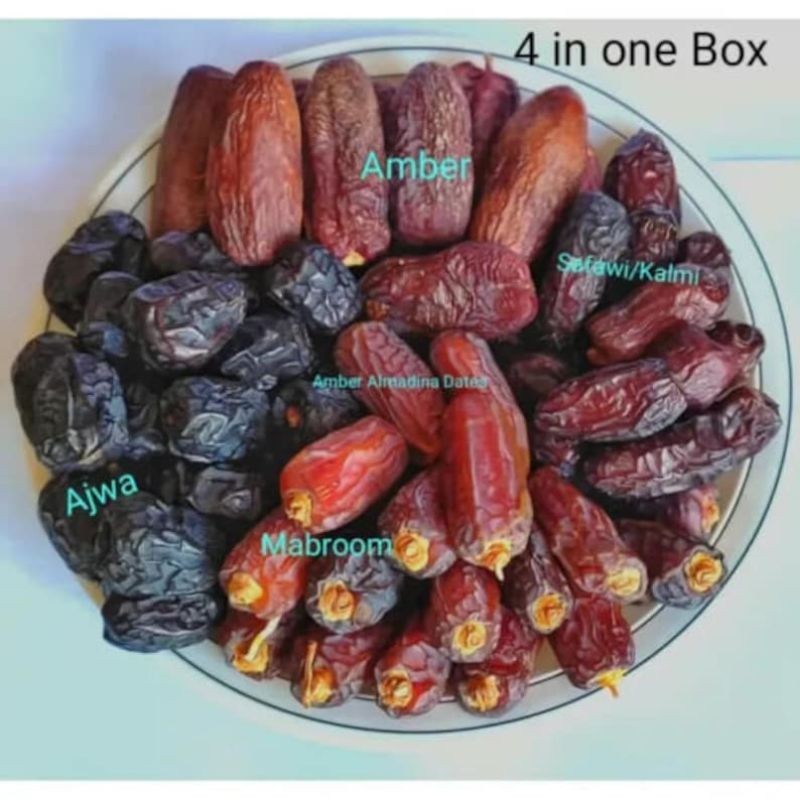 Mix Dates VIP AAA Jumbo| Ajwa dates | Amber dates | Mabroom dates ...