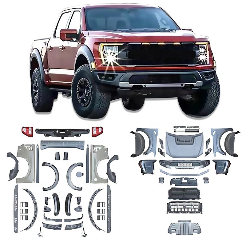 2021 Raptor Style Car Body kits For Ford F-150 2015-2020 Whole Set ...