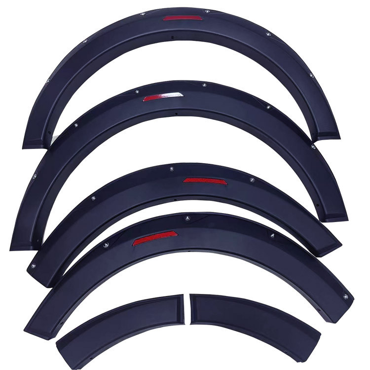 6PCS Black PP Plastic Modified Wheel Arch Fender Flares For NV350 ...