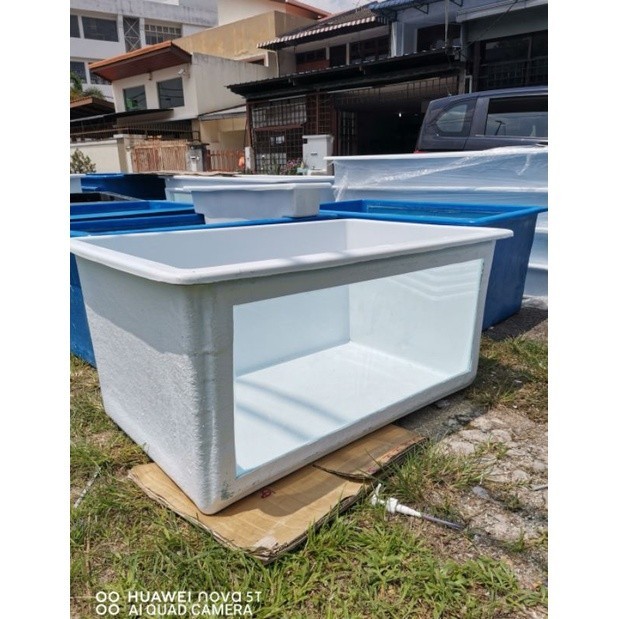 [Full Screen] Fiberglass Tank with Side Mirror L4'xW2.5'xH2' | Shopee ...