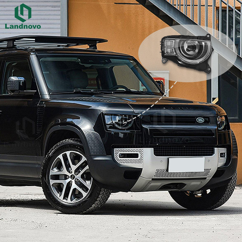 Landnovo good quality upgrade headlight assembly for Range Rover ...