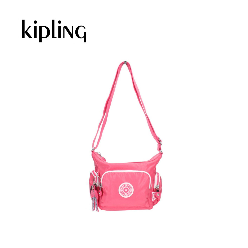 Barbie X Kipling Gabbie Mini Lively Pink Crossbody Bag | Shopee Malaysia
