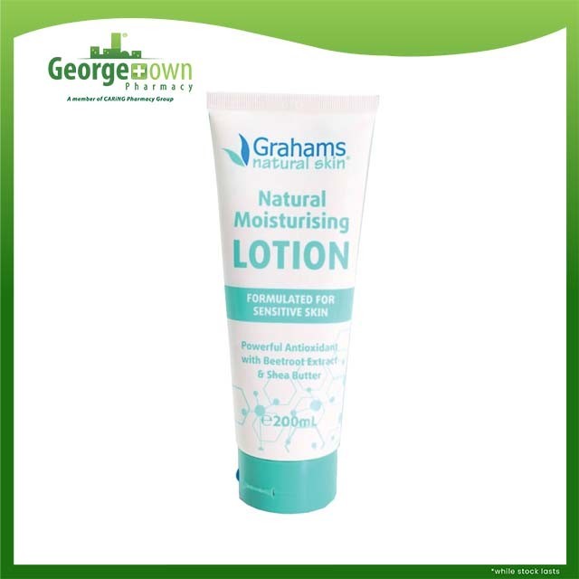GRAHAMS NATURAL MOISTURISING LOTION 200ML | Shopee Malaysia
