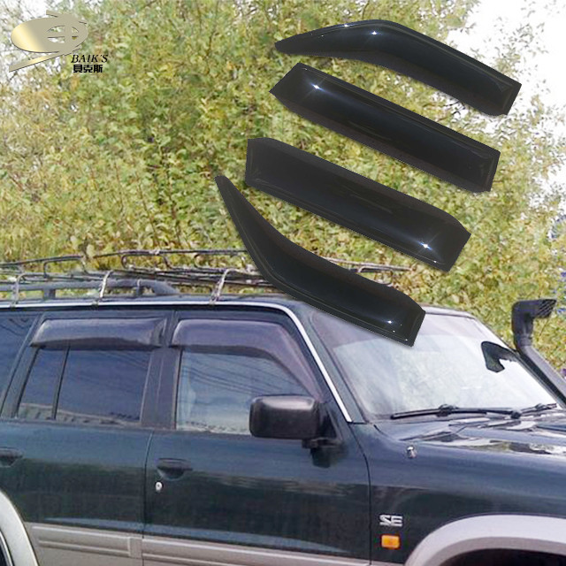 MOSUN Window Visor for nissan Patrol GU Y61 1997-2017 Vent Visor shade ...