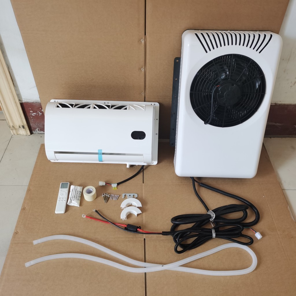 Auto Air Conditioning 12V 24V Electric Truck Air Conditioner for Car ...