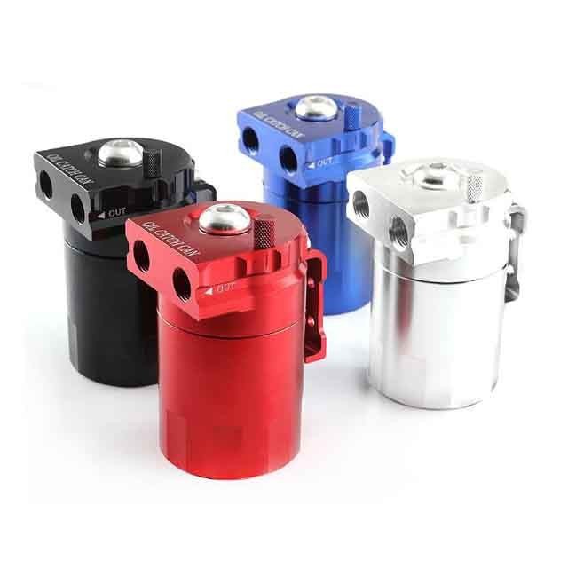 High Performance oil catch can made by Aluminum alloy Black/Red/Blue ...