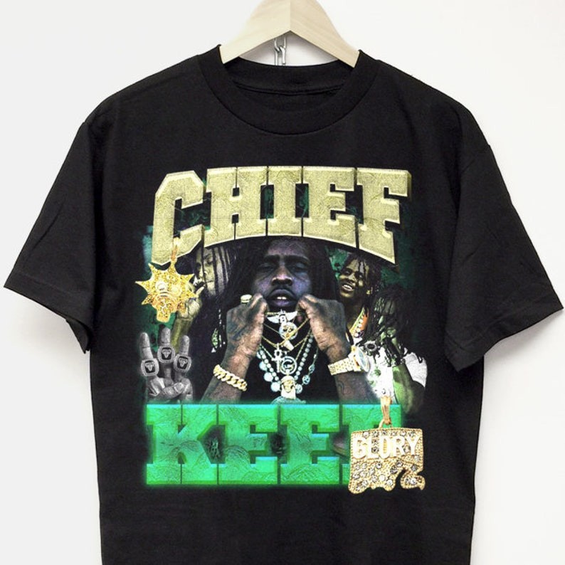 CHIEF KEEF T-SHIRT | vintage hip hop rap tee | concert tour merch | lil ...