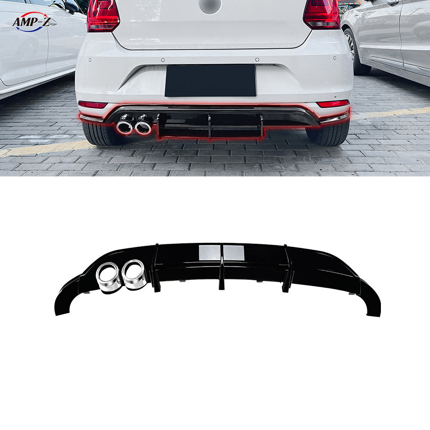 AMP-Z Factory Wholesale Price Car Body Kits Rear Bumper Diffuser Rear ...