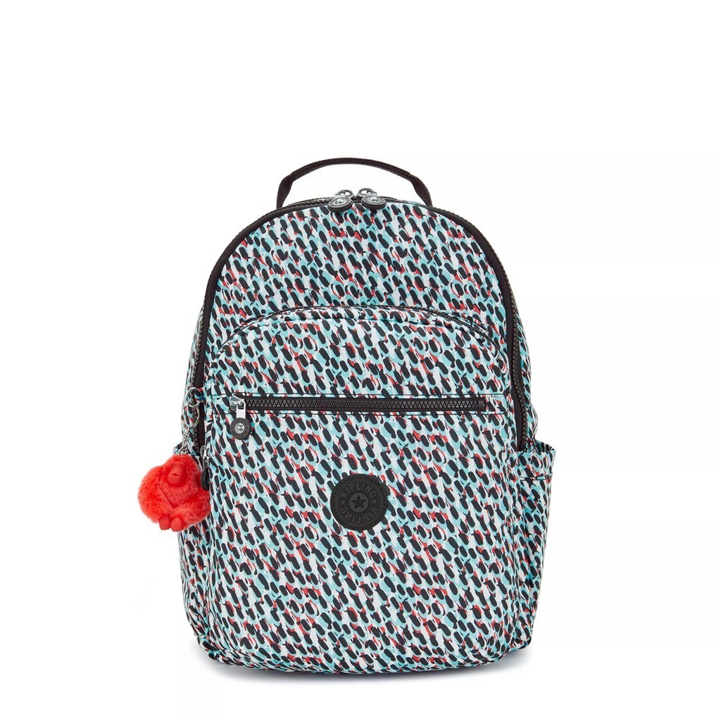 Kipling Seoul Abstract Print Backpack | Shopee Malaysia