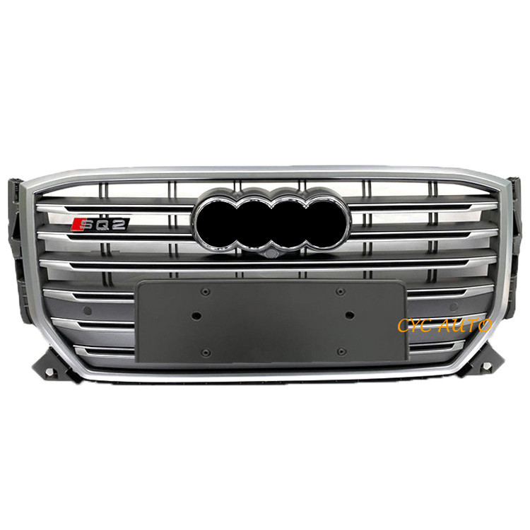 Q2 modified grille for Audi Q2 facelift SQ2 style mesh bumper grille ...