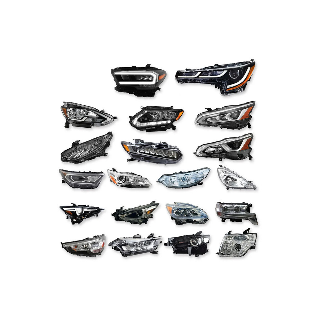 japan auto spare parts halogen headlamps car auto lamp LED Headlight ...
