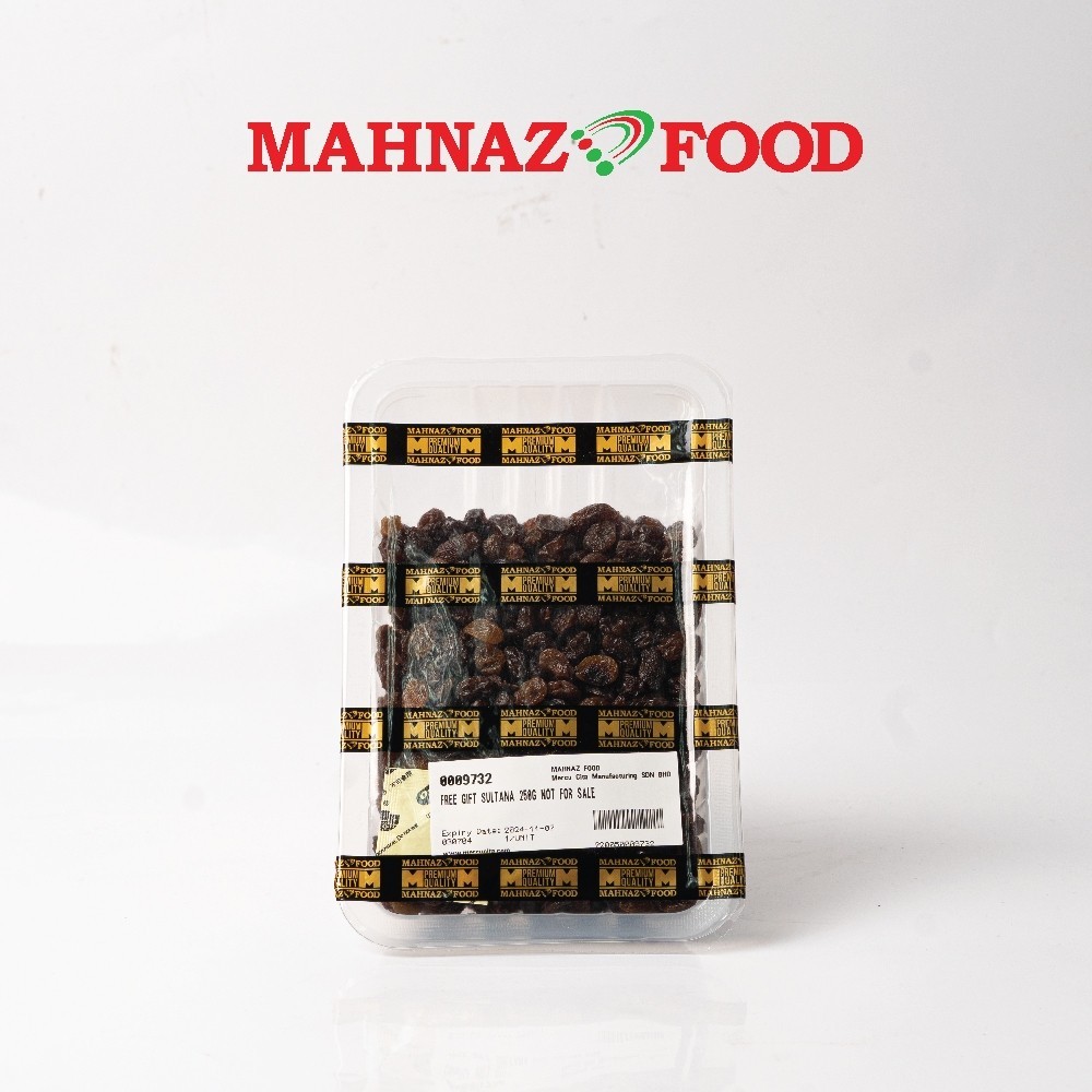 [FREE GIFT NOT FOR SALE] MAHNAZ FOOD SULTANA RAISINS (250g) | Shopee ...