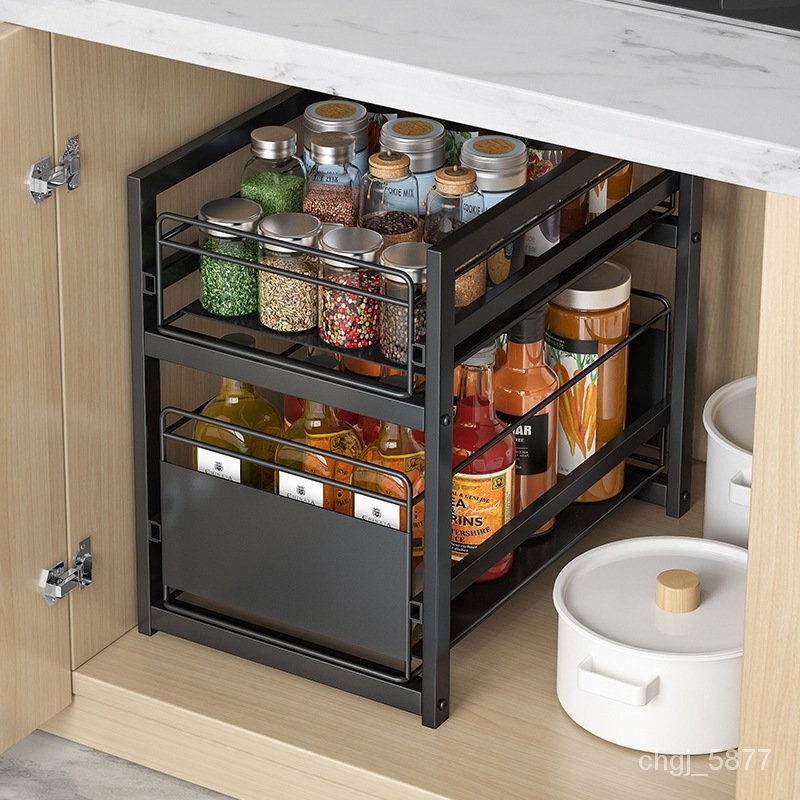 HY-6/Kitchen Sink Rack Cabinet Layered Storage Rack Space-Saving ...