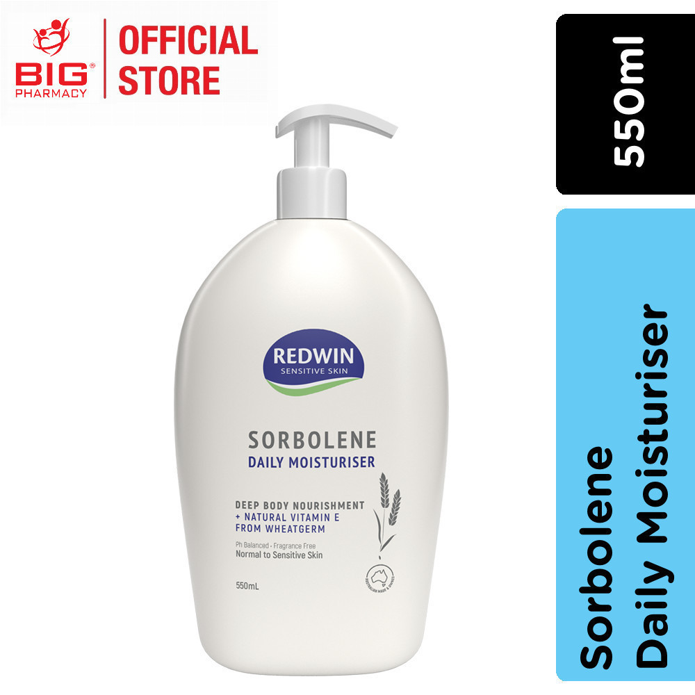 Redwin Sorbolene Daily Moisturiser (550ml) | Shopee Malaysia