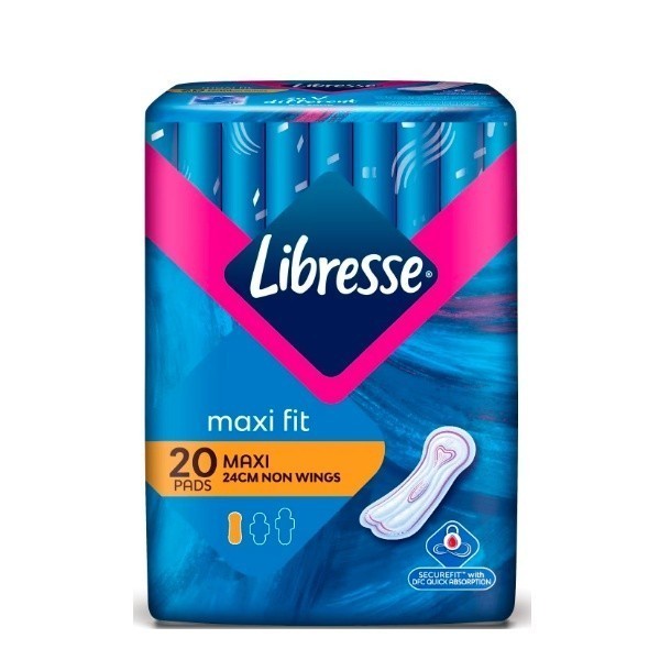 Libresse Maxi Sanitary Pad Non Wings (20\'s) | Shopee Malaysia