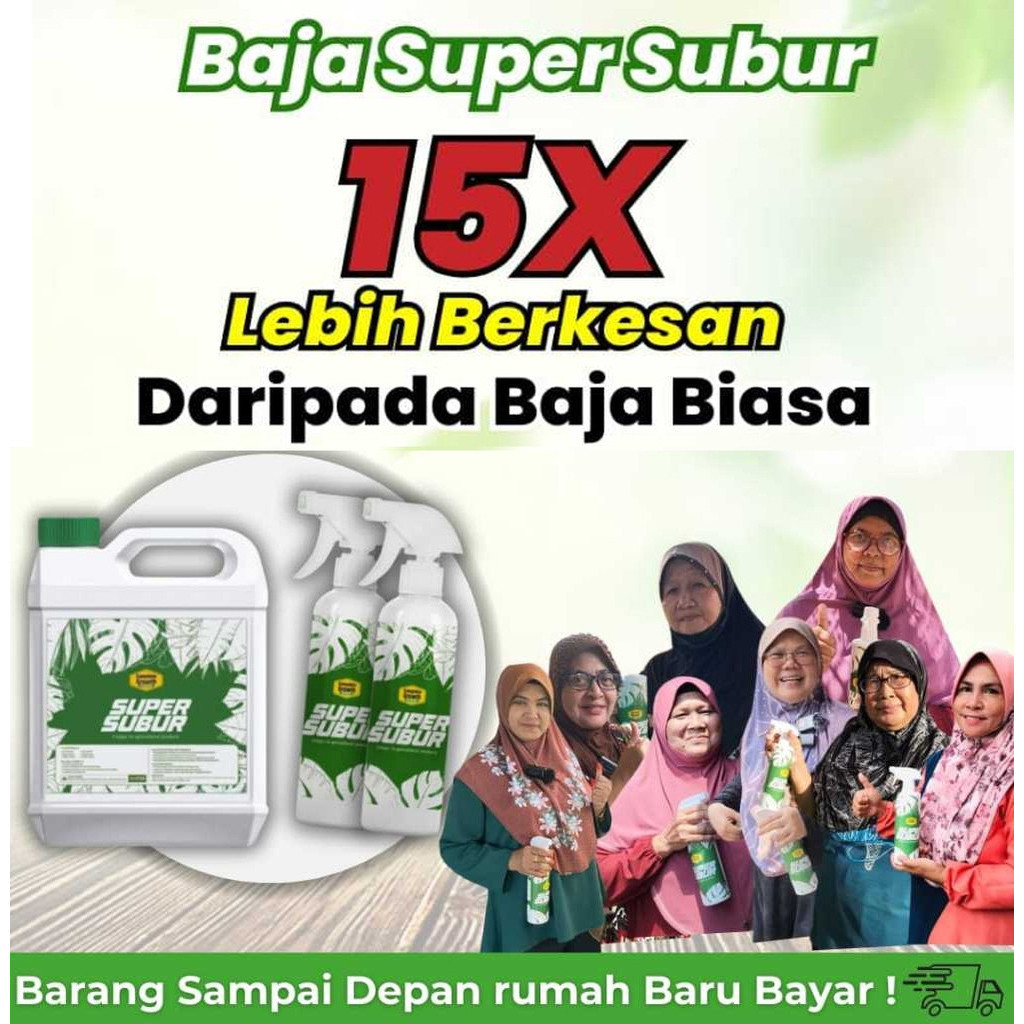 Baja Super Subur [ORIGINAL] M3 semburan baja penggalak baja kopi baja ...