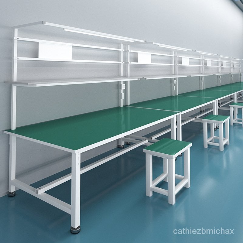 Get 7% coupon+gift】-Static Single-Sided Workbench with Light Assembly ...