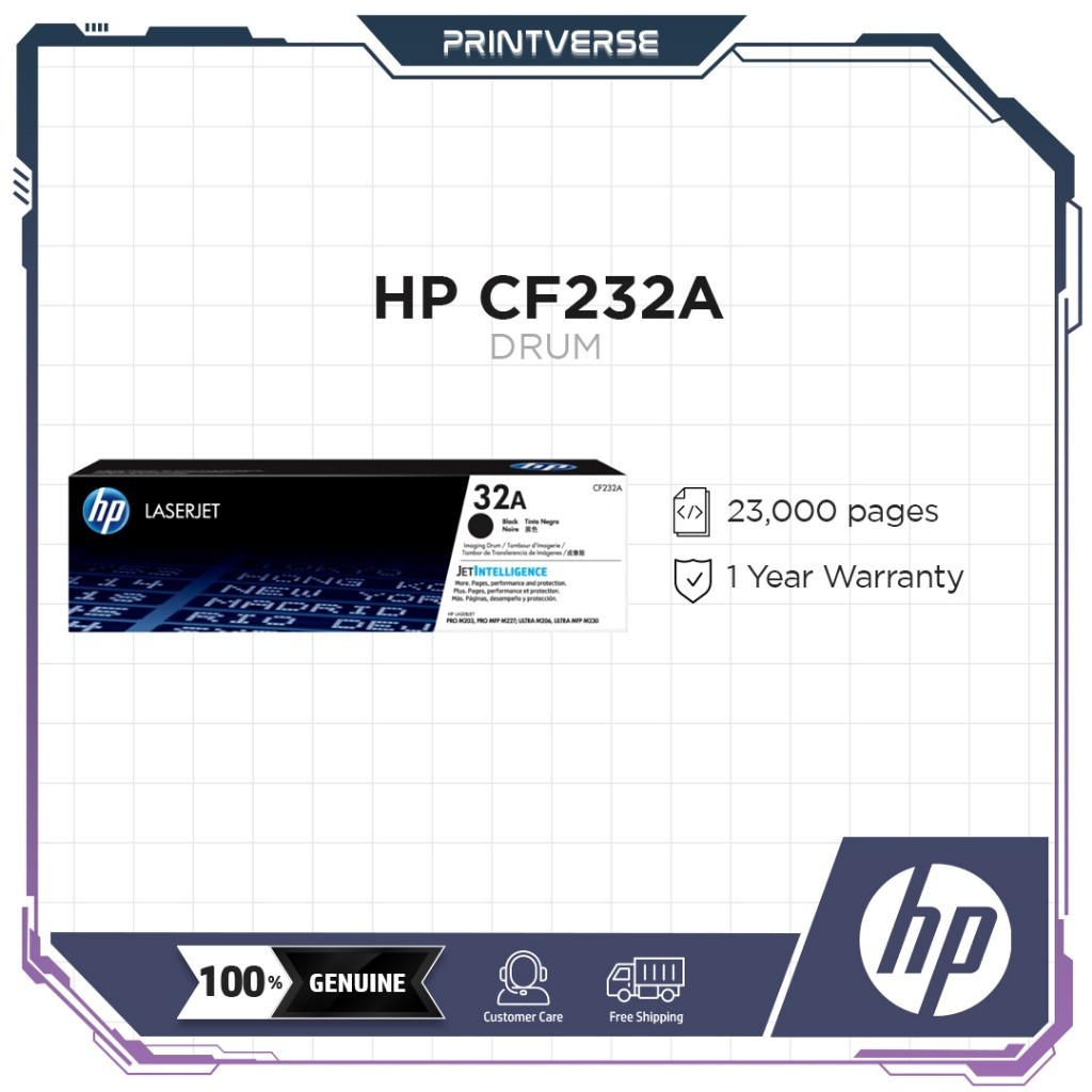 HP CF232A 232A 32A Original Laserjet Imaging Drum Cartridge / 23k Pages ...